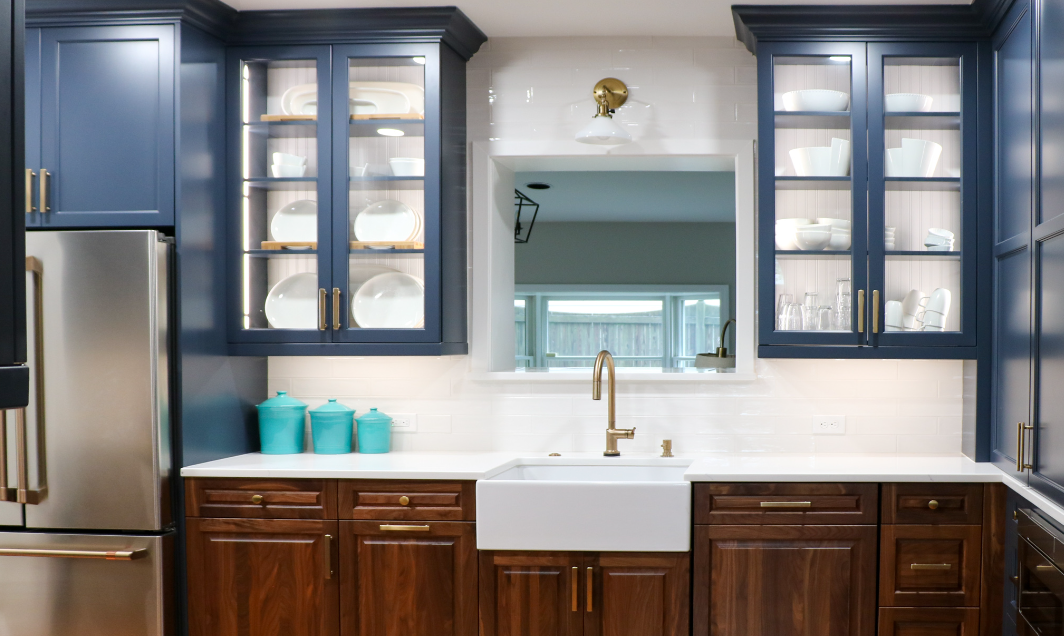 Kitchen Cabinets with Glass Doors: Mullion, Frosted & More