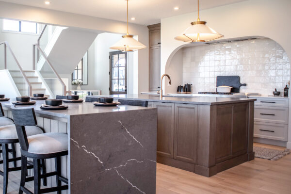 How to Style a Zellige Tile Backsplash with Cabinets