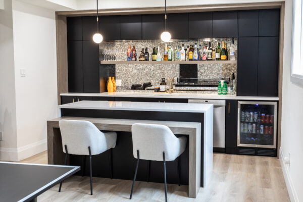 Counter Height vs Bar Height & How to Choose for Your Cabinets
